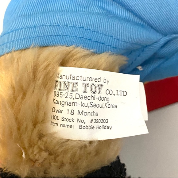 HJ Huggs House of Lloyd | Toys | Vintage Hj Huggs Bobby Holiday Bear 4 ...